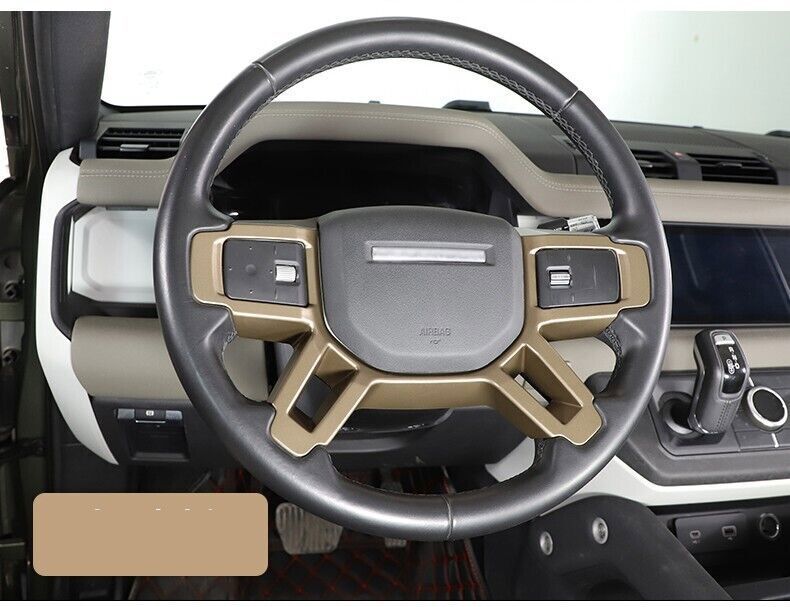 For Defender 110 2020-2024 Gondwana Stone Steering Wheel Interior ...
