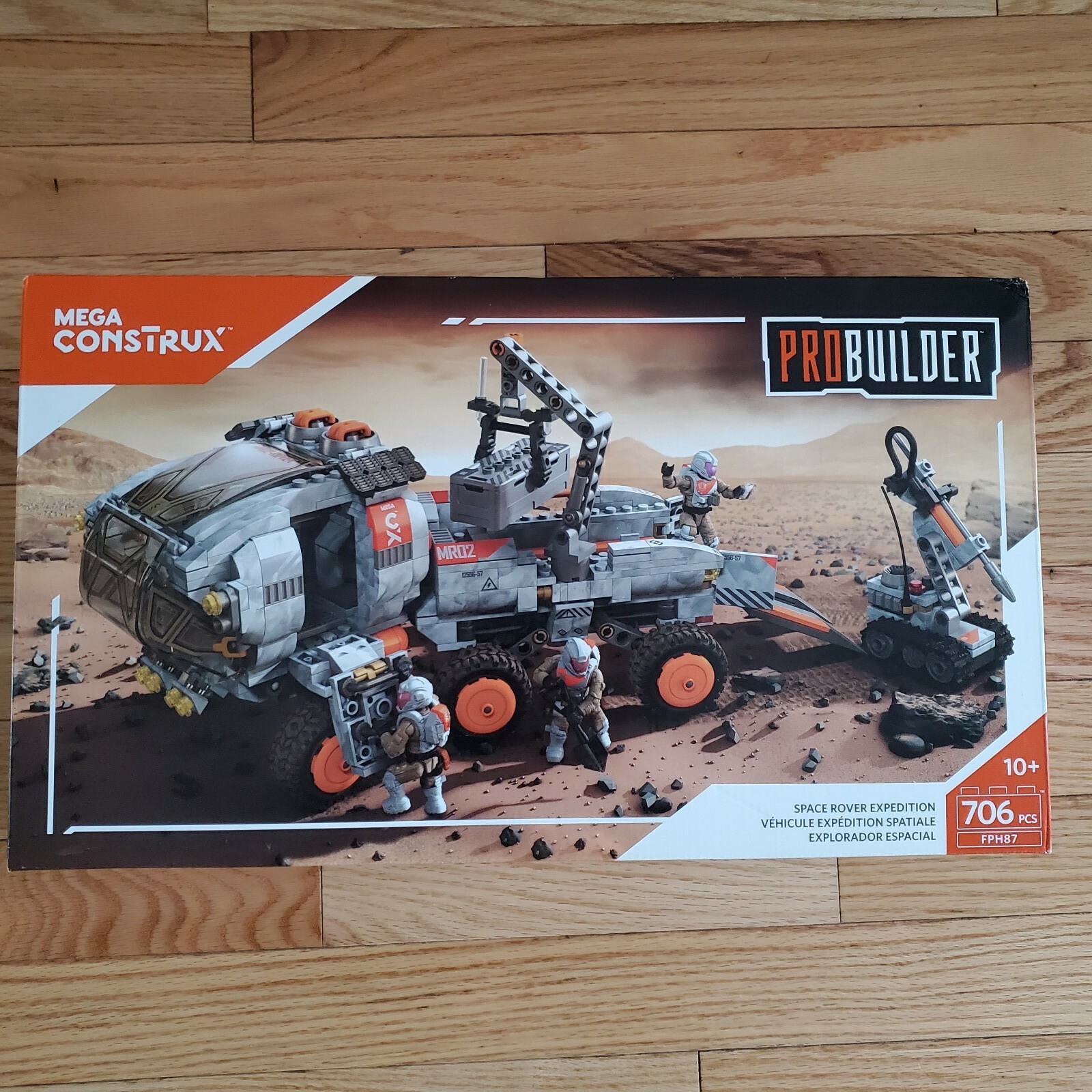 MEGA CONSTRUX PRO BUILDER SPACE ROVER EXPEDITION FPH87 706 PCS AGES 10+