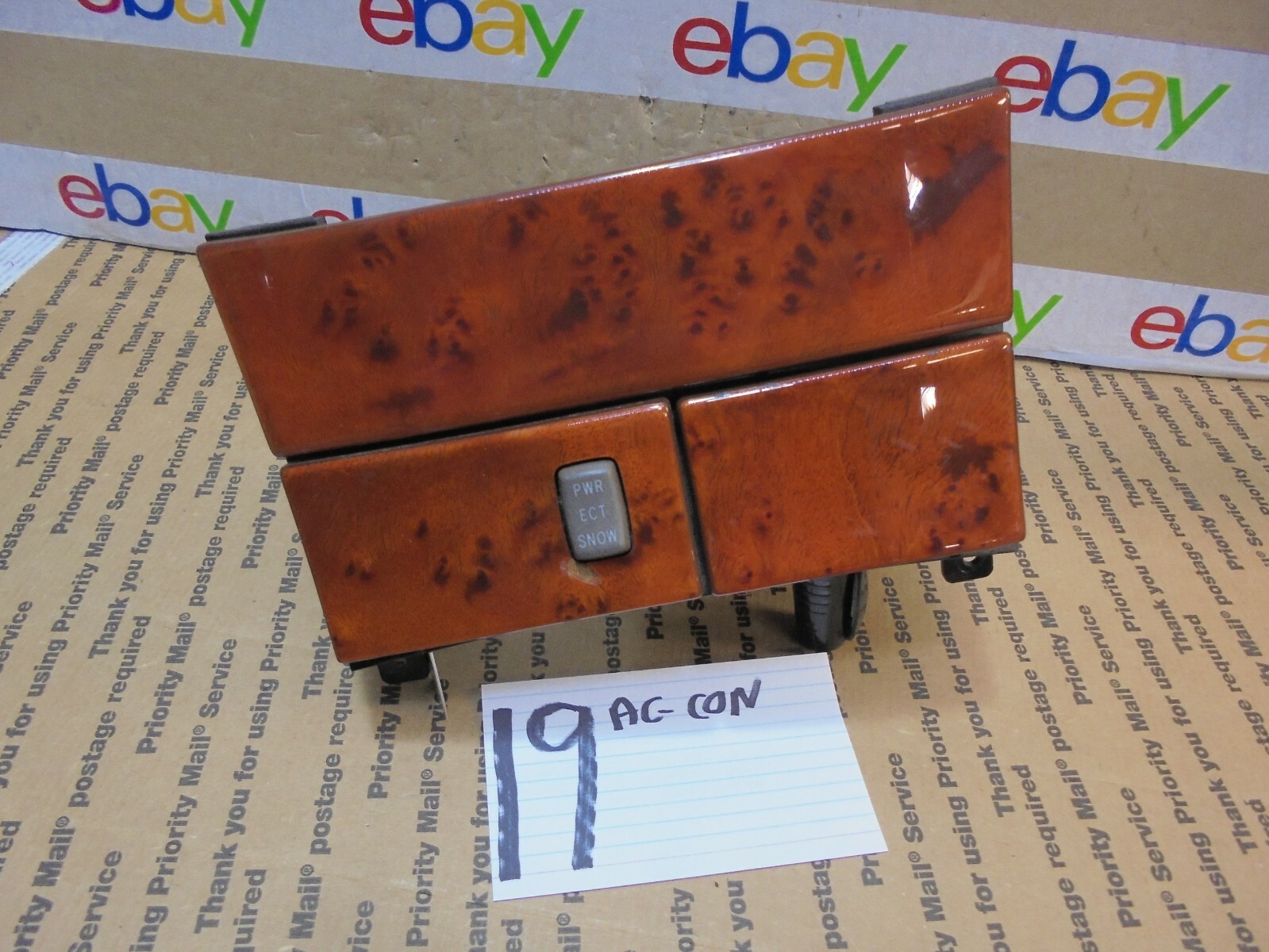 01 02 03 04 05 Lexus LS430 CD Player Cover Storage Dash Used Stock #19 ...