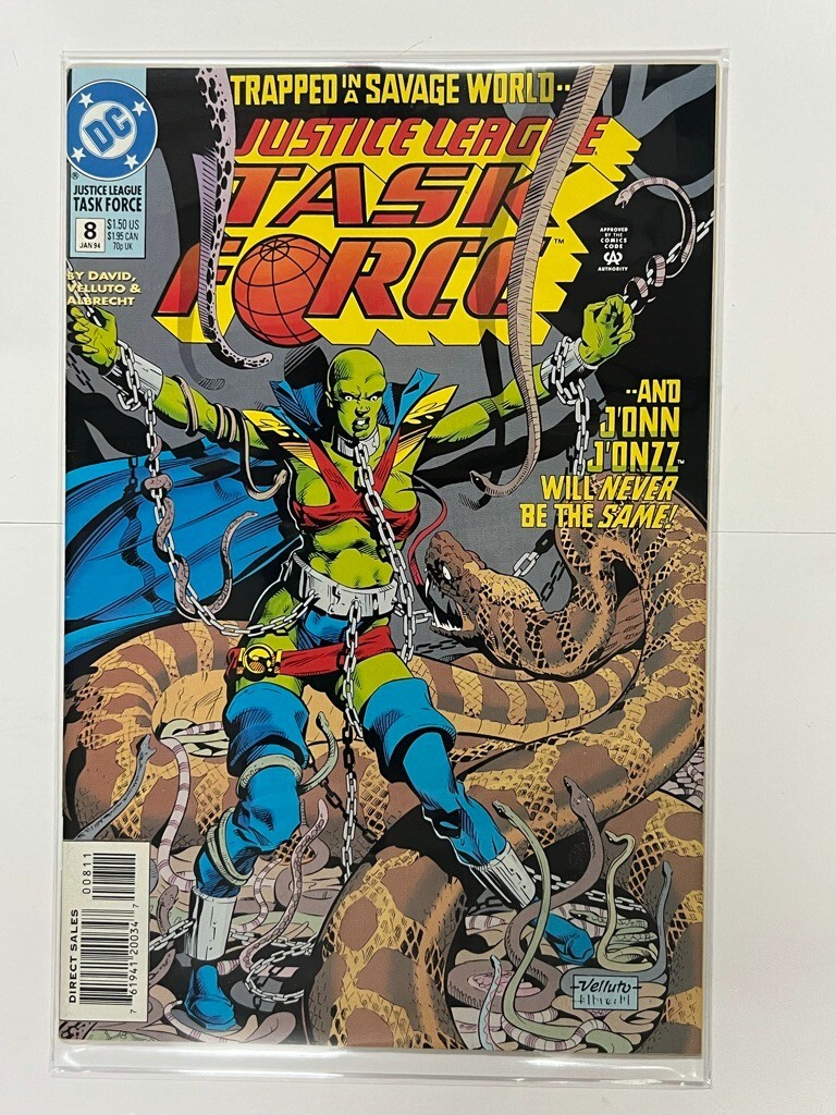 Justice League Task Force Comic Book #8 DC 1994 | Combined Shipping B&B ...