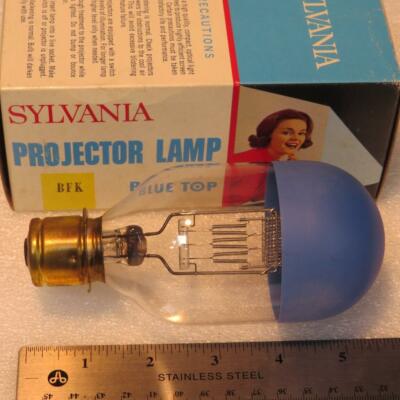 Sylvania BFK 120V 750W Projector Lamp Bulb Blue Top AVG 200 hrs made in ...