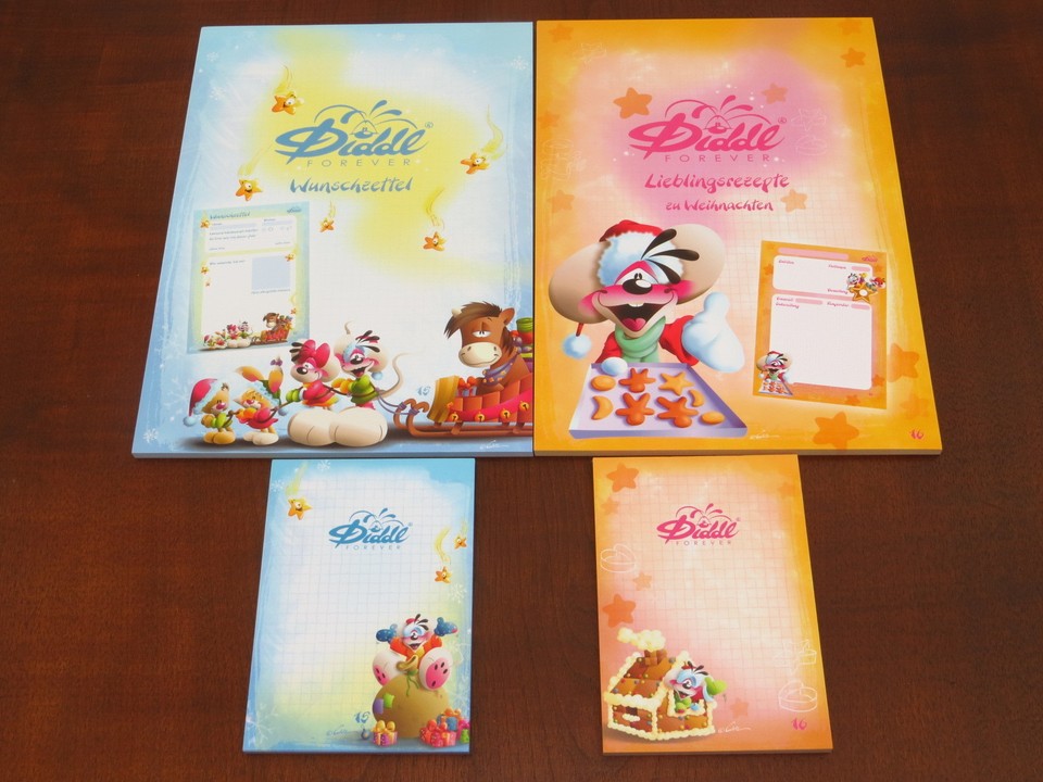 Diddl Block Blätter Sammlung Sondereditionen AUSWAHL Doro, Glitter ...