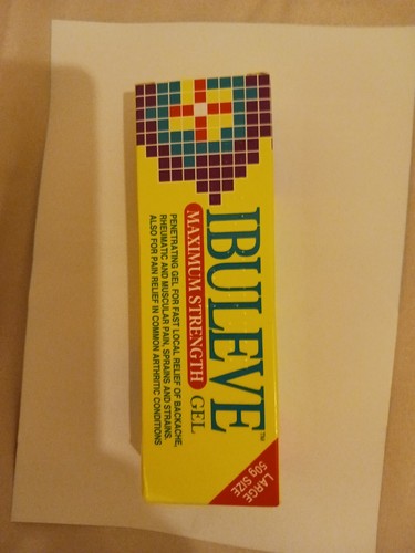 IBULEVE HIGH STRENGHT-PAIN RELIEF GEL 50g YELLOW PACK-- 10% STRENGHT | eBay