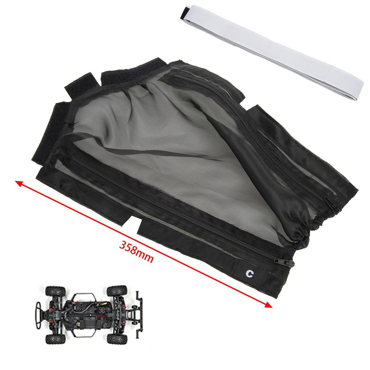 Dust Cover Protective Case Guard for ARRMA SENTON 3S 1/10 V3 RC Car ...