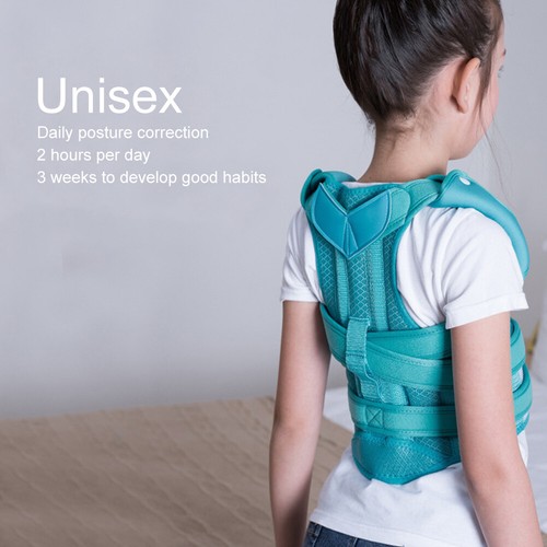 Children Hunchback Correction Belt Posture Corrector Brace Back Spine ...