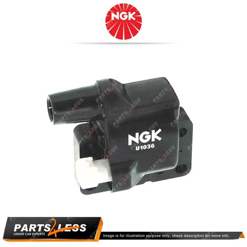 NGK Ignition Coil U1036 - Ignition System Refer F1CZ12029A B6S71810XA ...