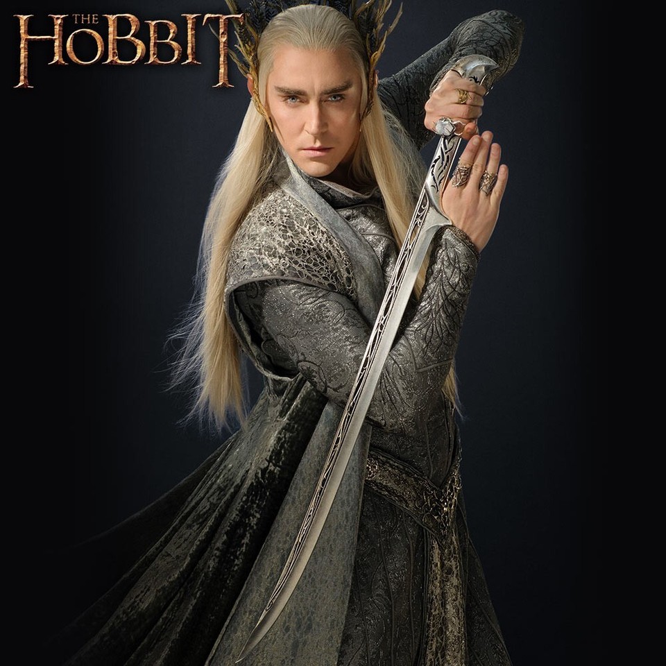 The Hobbit Elven King Thranduil Sword Replica | Officially Licensed ...