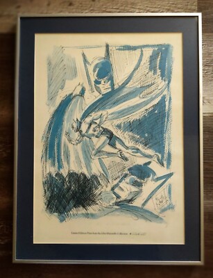 Bob Kane signed batman limited edition print from Maiorello Collection ...