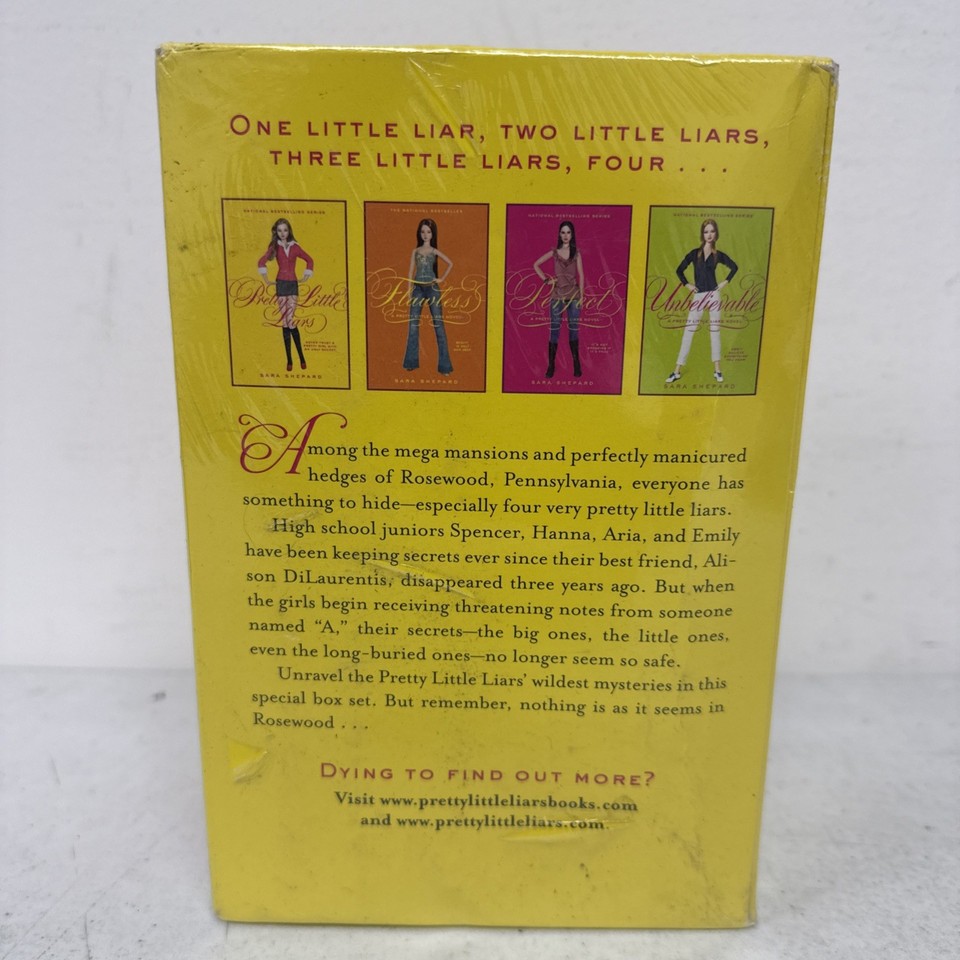 Pretty Little Liars Book Set **BRAND NEW/ Scuff In SEAL 9780063144644| eBay