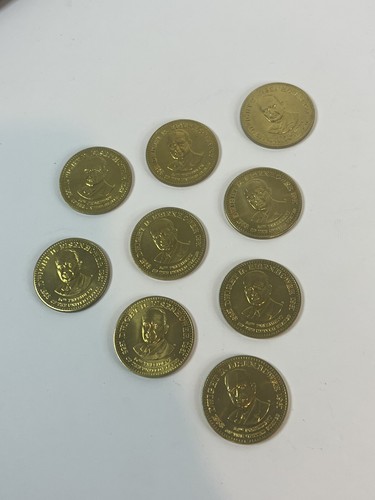 Vintage US President 1 Inch Coin Token Dwight D. Eisenhower Lot Of 9 | eBay