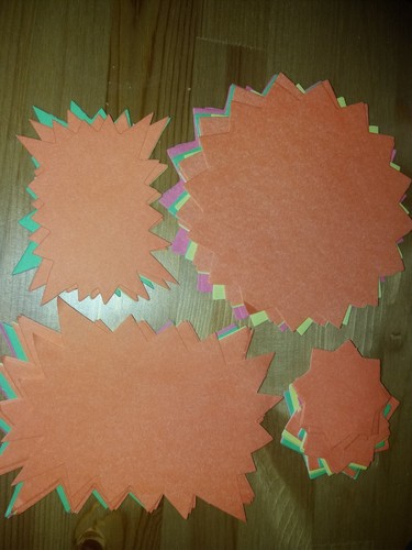 90 X Fluorescent Neon Flash Cards Display Tags Labels Shop Pricing ...