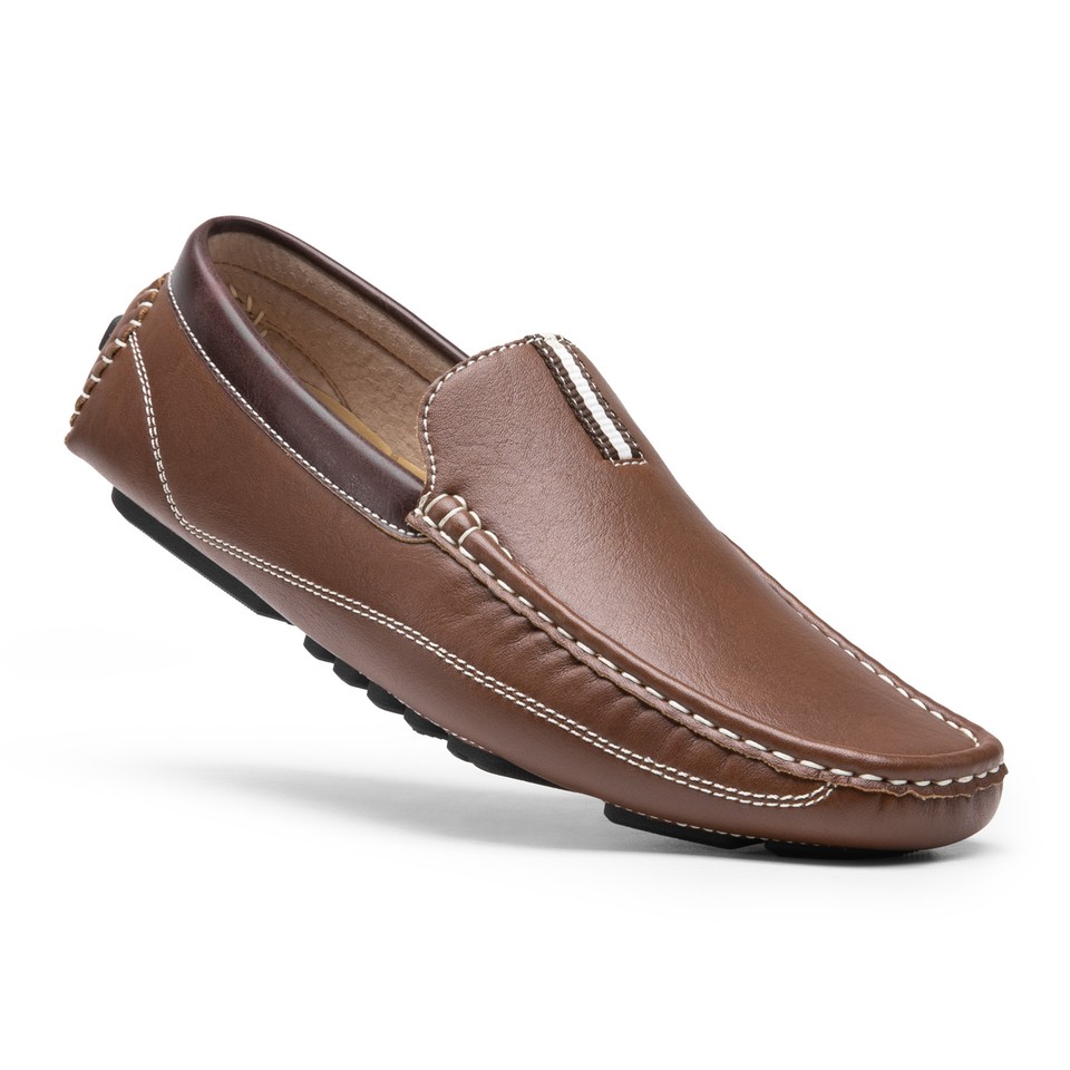 Men's Driving Moccasins Penny Loafers Slip on Ultra-soft Lightweight ...