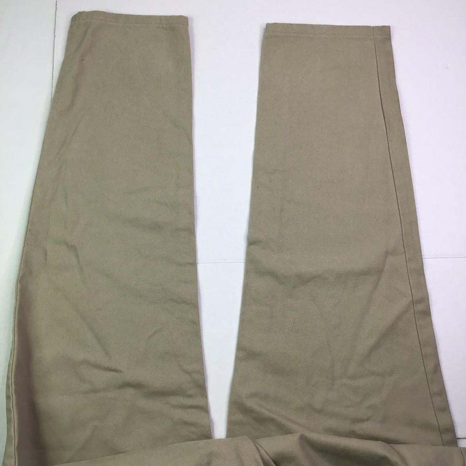 NOS 90s CHIC Relax Fit Jeans Khaki High Waist Tapered Leg Misses Size ...