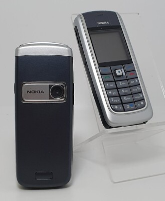 Original Genuine Nokia 6020 Classic Phone - Black Unlocked - Very Good ...