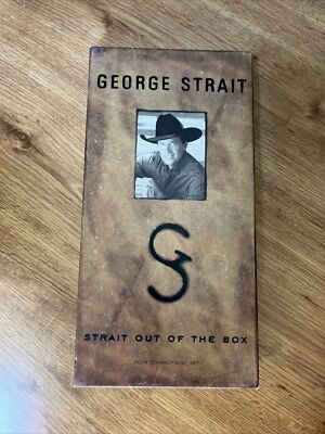 George Strait : Strait Out Of The Box 4 Disc Box Set & Booklet - Audio ...
