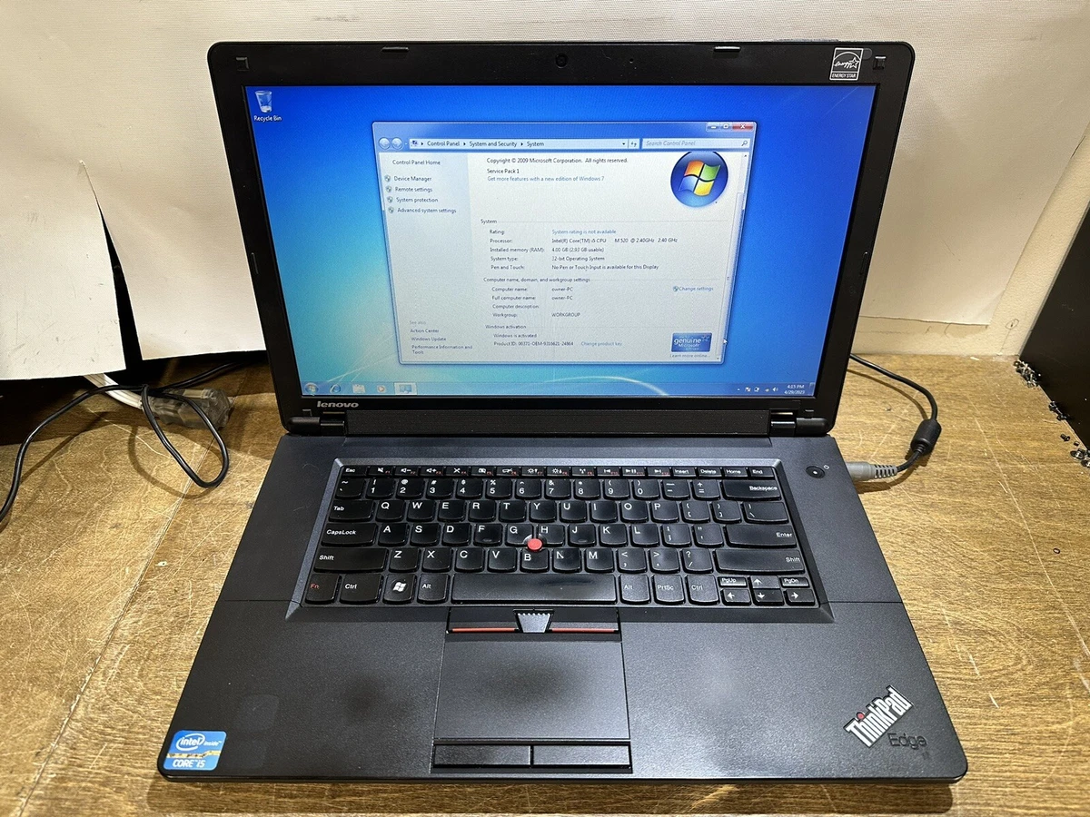 Lenovo Thinkpad Windows 7