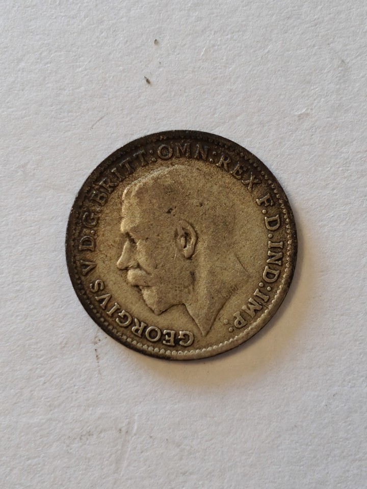 1921 King George V Silver Threepence Coin 3d Three Pence | eBay UK