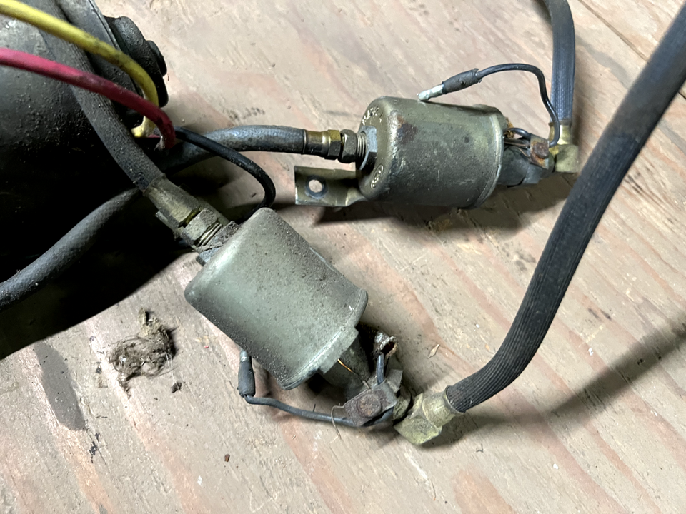 ORIGINAL 1964-66 FORD THUNDERBIRD COMPLETE CONVERTIBLE TOP HYDRAULIC ...