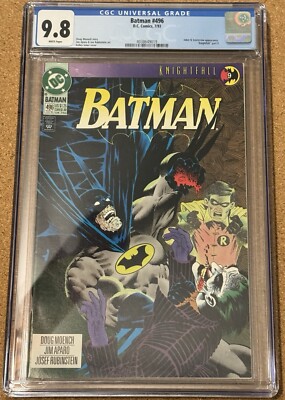 Batman 496 CGC 9.8 Knightfall Part 9 Highest Graded | eBay