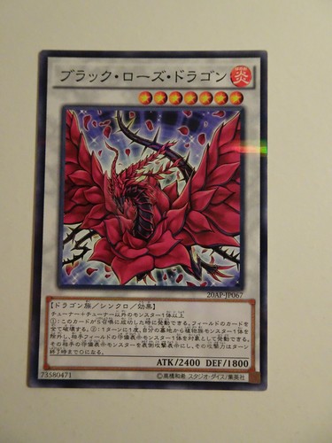 Yu-Gi-Oh! Black Rose Dragon 20AP-JP067 | eBay