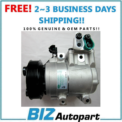 GENUINE * A/C COMPRESSOR W/ CLUTCH FITS 2006-2015 HYUNDAI STAREX H1 ...