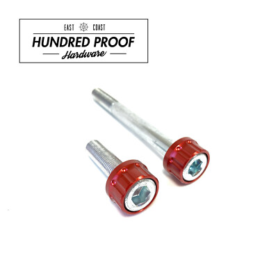 HUNDRED PROOF HARDWARE Starter Bolt Kit Honda Civic Acura Integra [Red ...