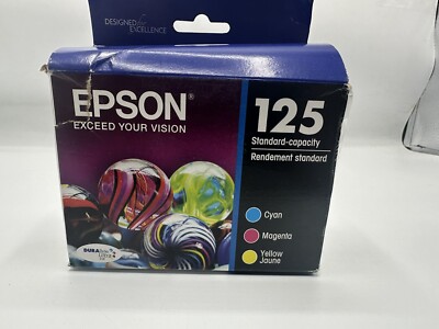 Epson 125 Standard-capacity Ink Cartridges. - Sealed | eBay