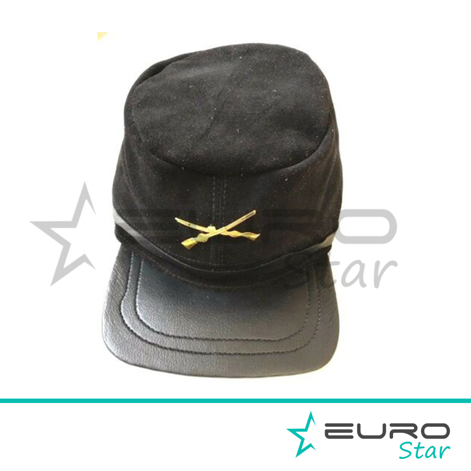 REBEL CIVIL WAR 100% SUEDE LEATHER CAP HAT ADJUSTABLE | eBay UK