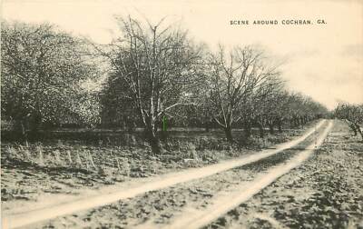 Georgia, GA, Cochran, Scene Around Cochran 1940's Postcard | eBay