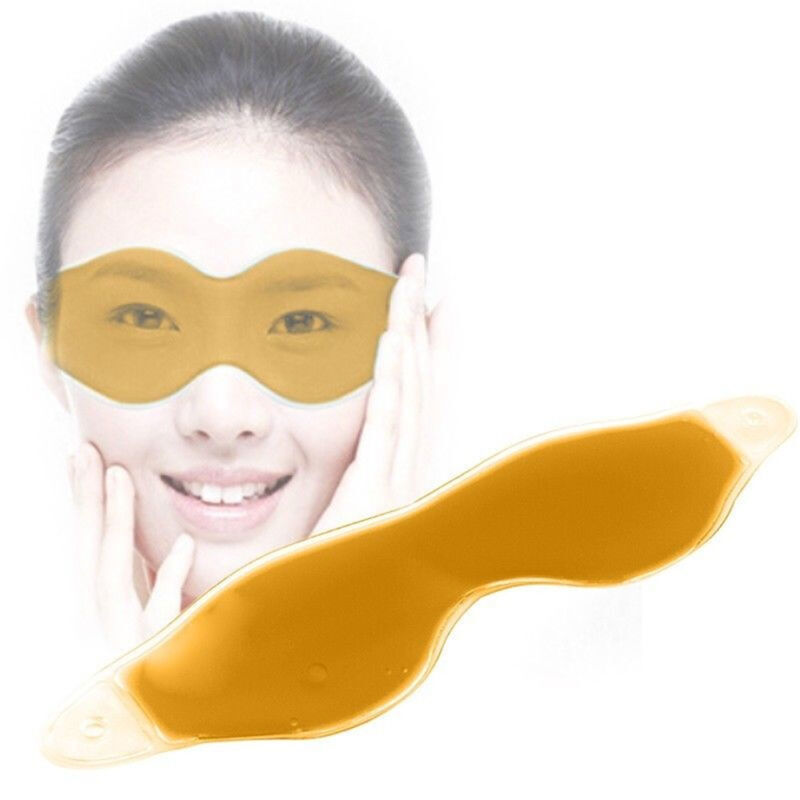 Gel Eye Mask Cold Pack Warm Hot Heat Ice Cool Soothing Tired Eyes ...