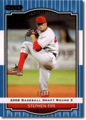 Stephen Fife 2008 Razor BLUE Rookie SP RC #/25 | eBay