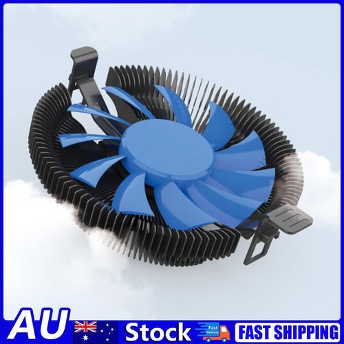 AU CPU Radiator 8CM Silent PC Case Cooling Fan PWM 3 Pin Ultra-Thin for ...