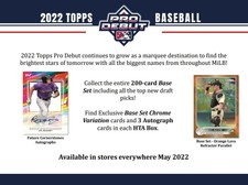2022 Topps Pro Debut Variations Gallery, Checklist, Odds, Codes