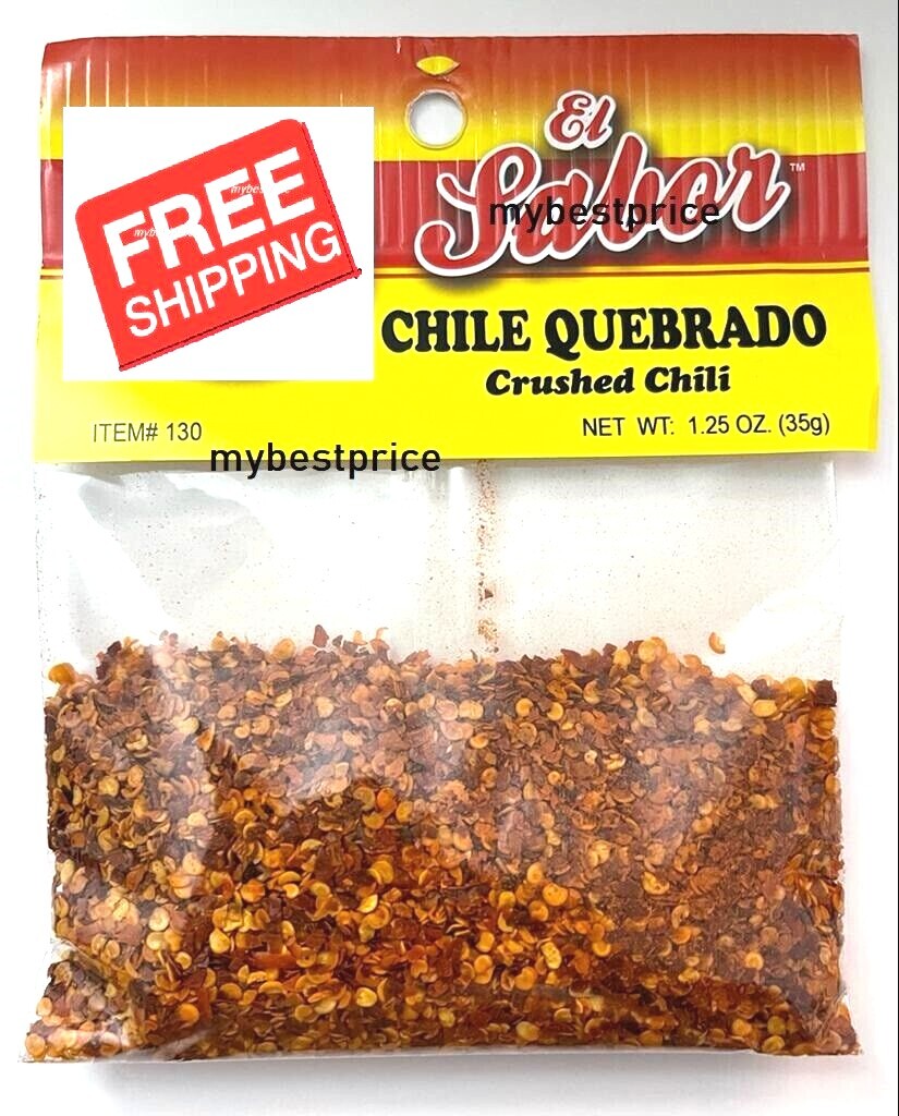 El sabor Crushed Chile ( Chile Quebrado) Exp 2027 | eBay