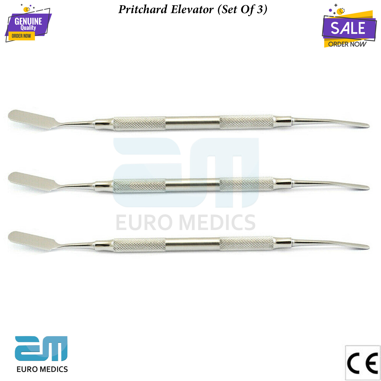 Pritchard Periosteal Elevator Dental Bone Grafting Implant Steel Lab ...