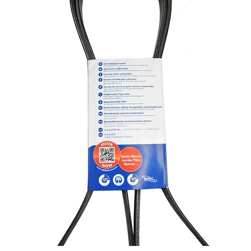 Optibelt V-Ribbed Belt for BMW 525i 2.5L 6cyl E39 E60 6PK1540 Drives ...