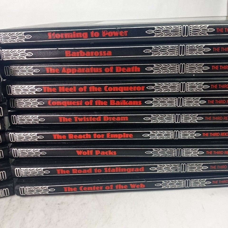 The Third Reich 19 Volumes Time Life Books WWII Nazi History Hitler | eBay
