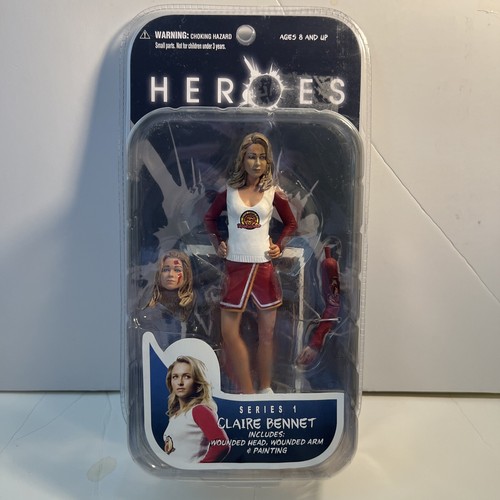CLAIRE BENNET Heroes Cheerleader Figure 6" Mezco Extr Head Arm Hayden ...