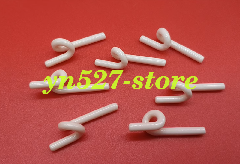10PCS NEW Pig Tail, Ceramic Pigtail Ring, Ceramic Thread Guide, Thread ...