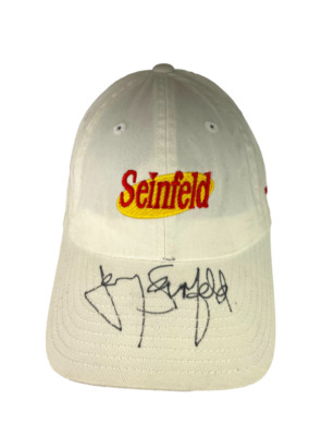Jerry Seinfeld Signed Autograph Promo Baseball Hat Rare Full Signature ...