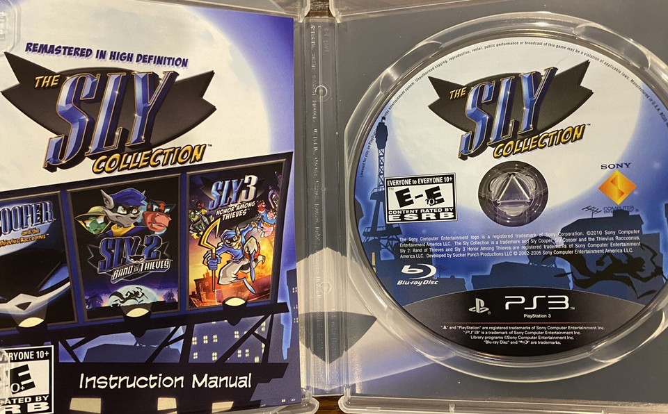 Sly Cooper Collection (Sony PlayStation 3, 2010) 711719824626 | eBay