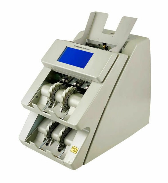 Cummins Allison JetScan Two Pocket Bill Counter With Currency Counter ...