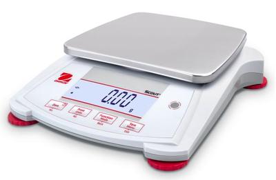 Ohaus SPX6201 Lab Balance,Compact Gold Portable Scale,6200gX0.1g, AC ...