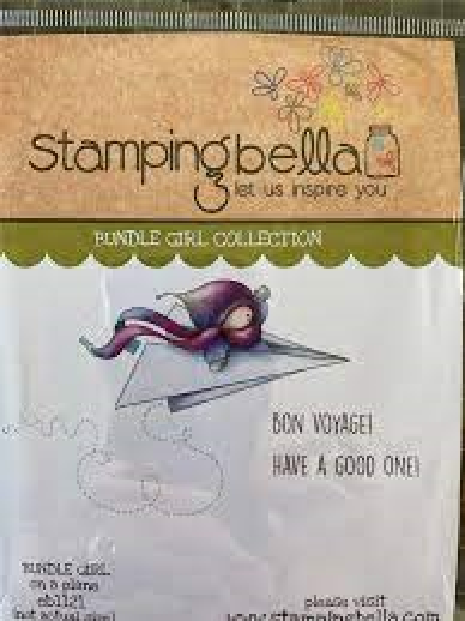 Stamping Bella RUBBER STAMP - BUNDLE GIRL | eBay