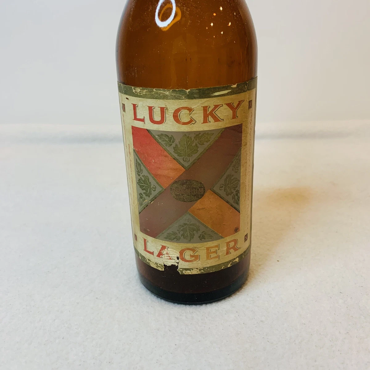 Beer Bottle Lucky 1950s