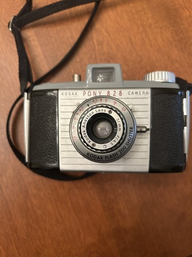 Kodak Pony 828 Camera 51mm f/4.5 Anaston Lens Kodak Flash 200 Shutter ...