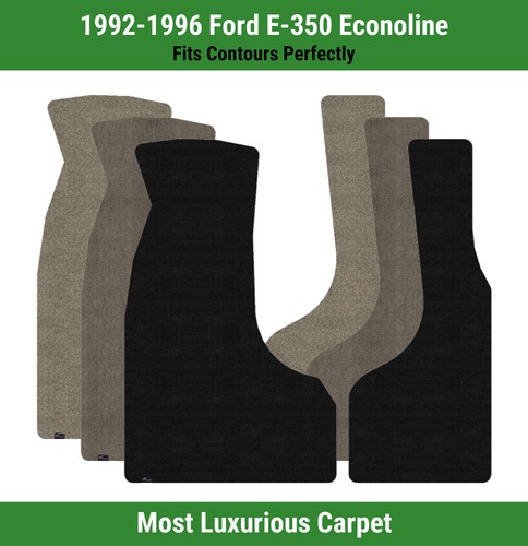 Lloyd Luxe Front Row Carpet Mats for 1992-1996 Ford E-350 Econoline | eBay