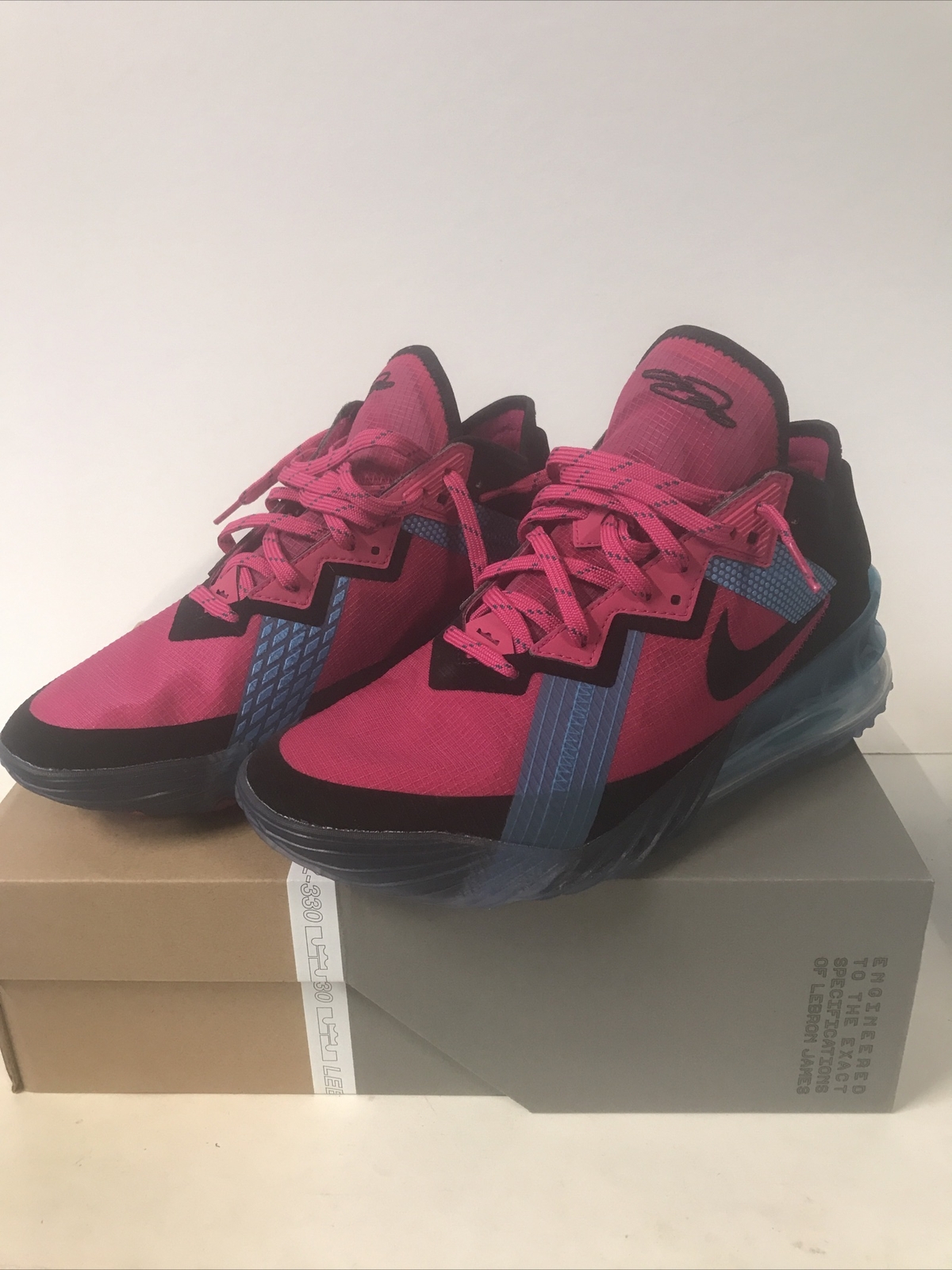 Nike Lebron XVIII Low “Neon Lights” Men's Shoes Fireb… - Gem