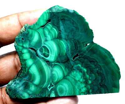 473.50 Ct Natural Green Designer Malachite Earth-mined Faceted Specimen ...