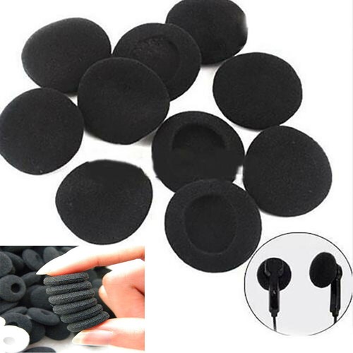 4 Pairs Foam Sponge Earbuds Covers Protectors Ear Pad Sleeves Dustproof ...